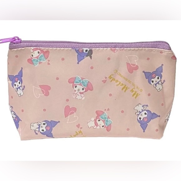 Sanrio | Bags | Sanrio My Melody Kuromi Makeup Cosmetic Pouch Case ...